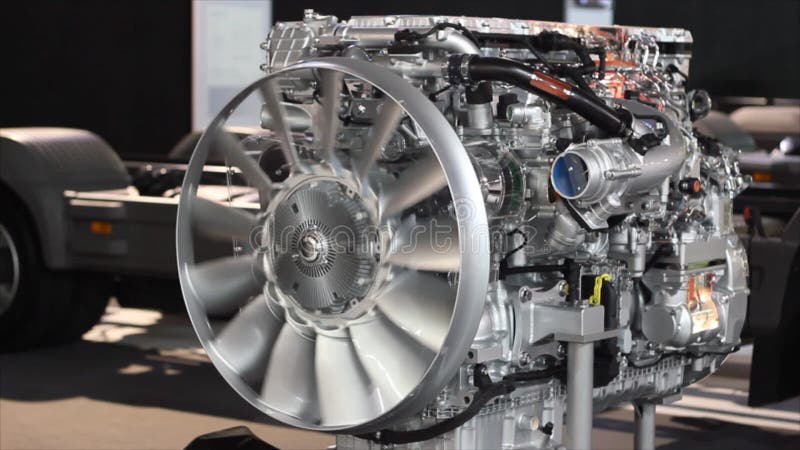 Truck Engine Pistons stock footage. Video of moving - 284800692