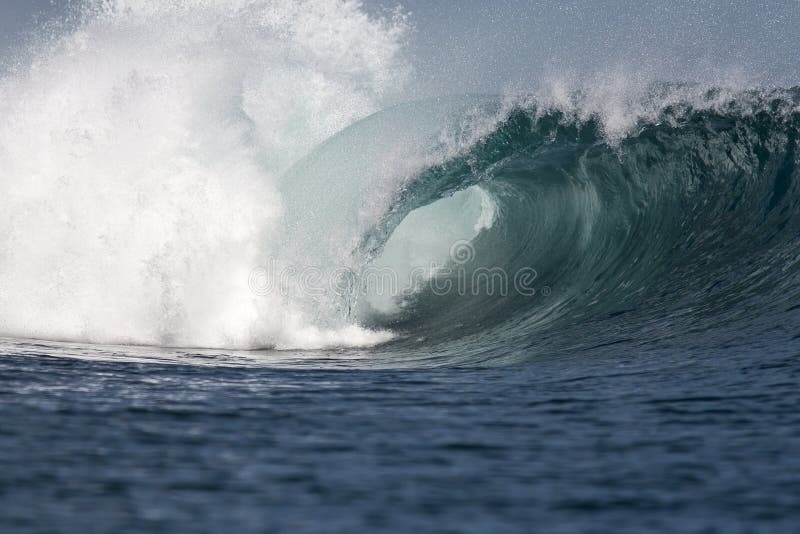 Heavy wave stock image. Image of remote, tube, travel - 26237953