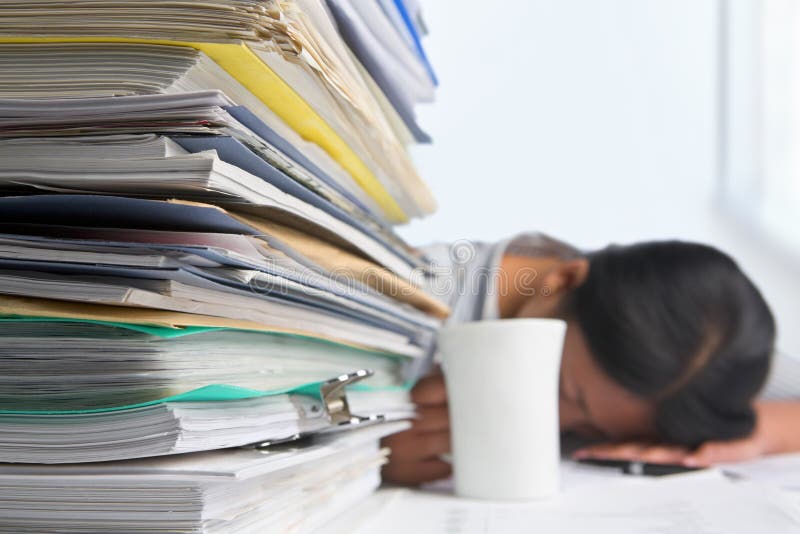 Workload stock photo. Image of overworked, exhaustion - 28371384