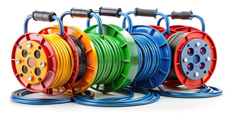 HeavyDuty Industrial Cable Reels for Construction Maintenance and DIY ...