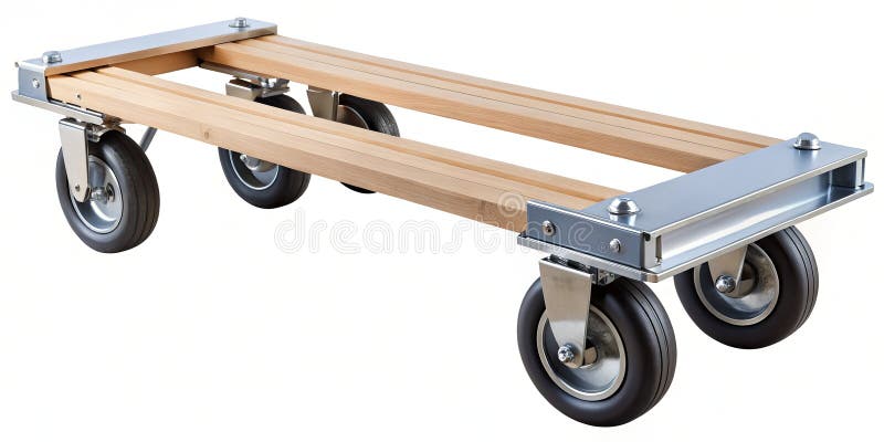 HeavyDuty Mobile Dolly Efficient Transport for Large Small Loads Stock ...