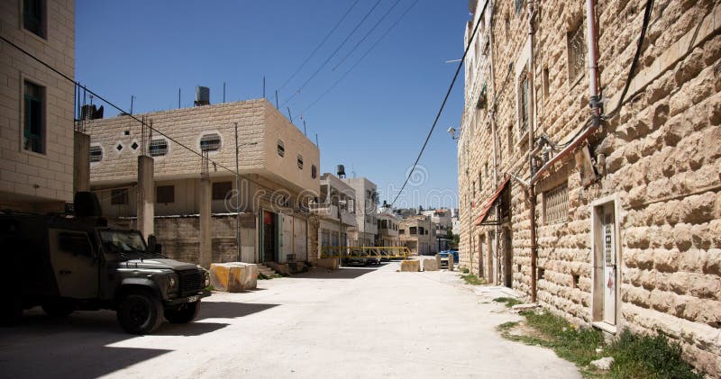Hebron city of Israel stock image. Image of city, pease - 25504571