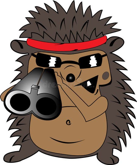 Hedgehog Gun Stock Illustrations – 18 Hedgehog Gun Stock Illustrations ...