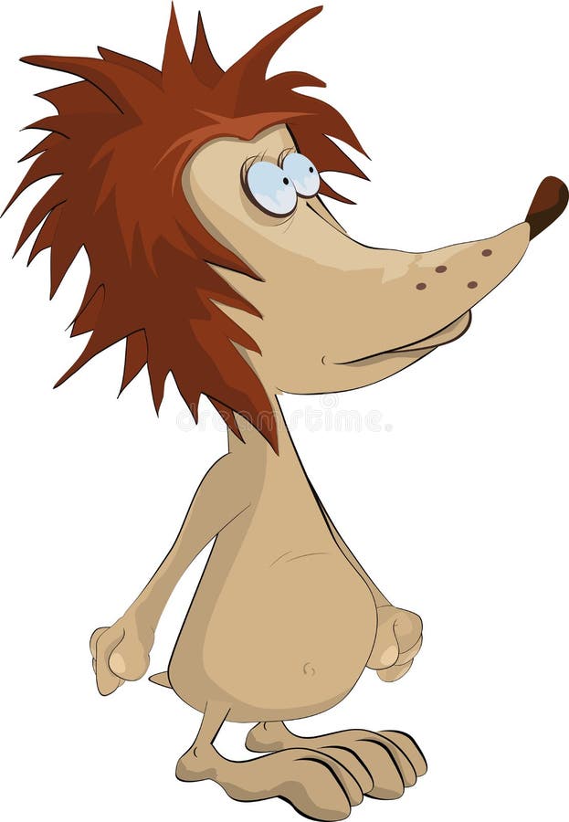 Sad hedgehog stock vector. Illustration of funny, protection - 14095029