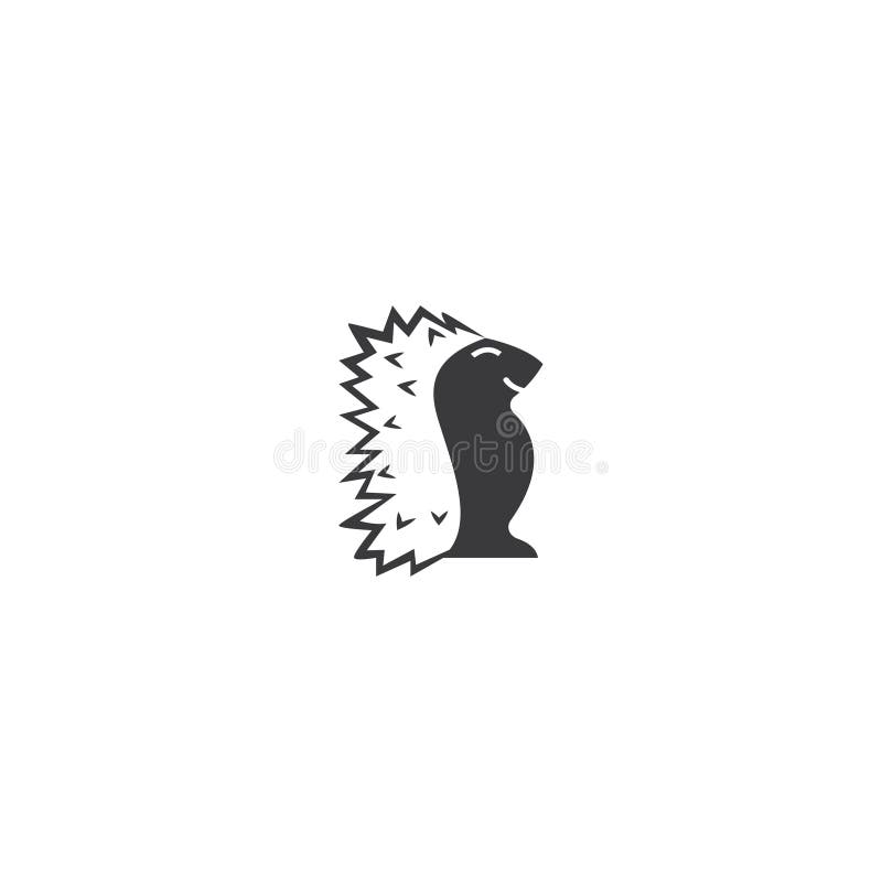 Prickly Hedgehog Logo Stock Illustrations – 377 Prickly Hedgehog Logo ...
