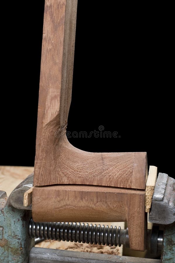 Heel Classical Guitar Fretboard Stock Image - Image of work ...