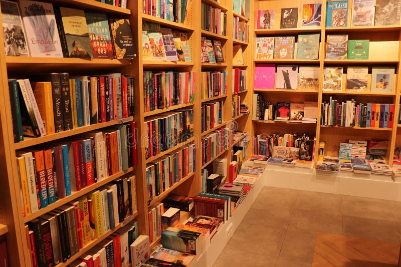 Heemstede, the Netherlands - May 26th, 2024: Bookstore Interior ...