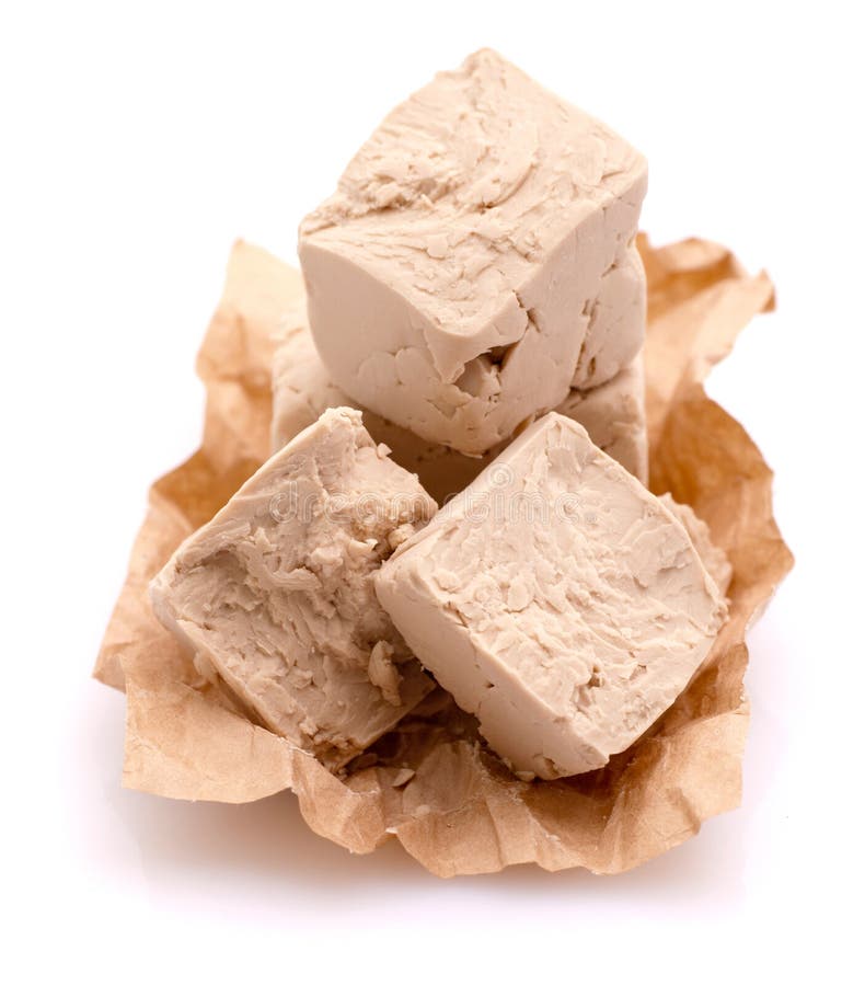 Hefe stockfoto. Bild von ferment, hefe, würfel, bestandteil - 17793738