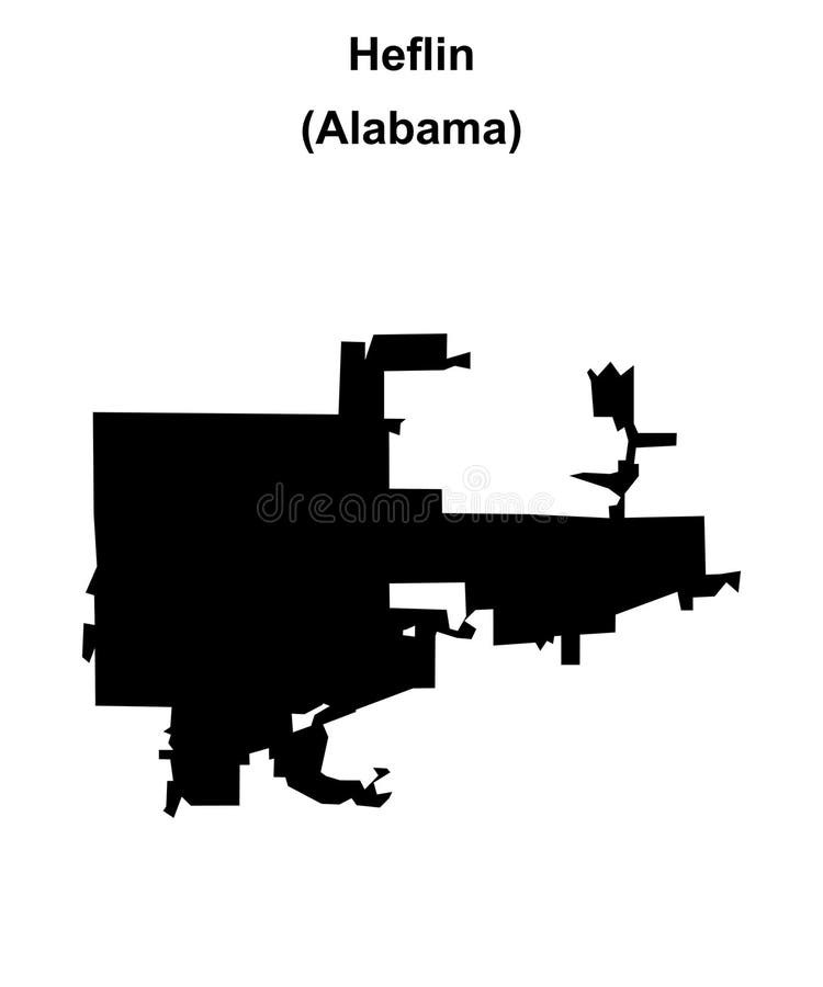 Heflin Outline Stock Illustrations – 5 Heflin Outline Stock ...