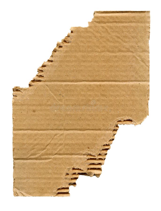 Heftige Pappe stockbild. Bild von feld, karton, zerquetscht - 15467817