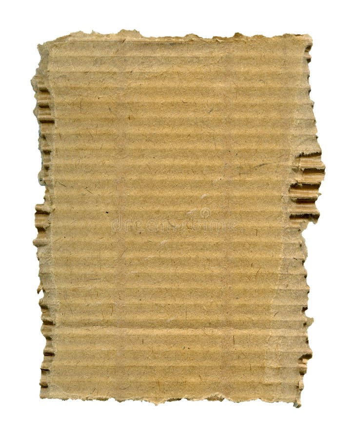 Heftige Pappe getrennt stockfoto. Bild von karton, gewölbt - 47318716