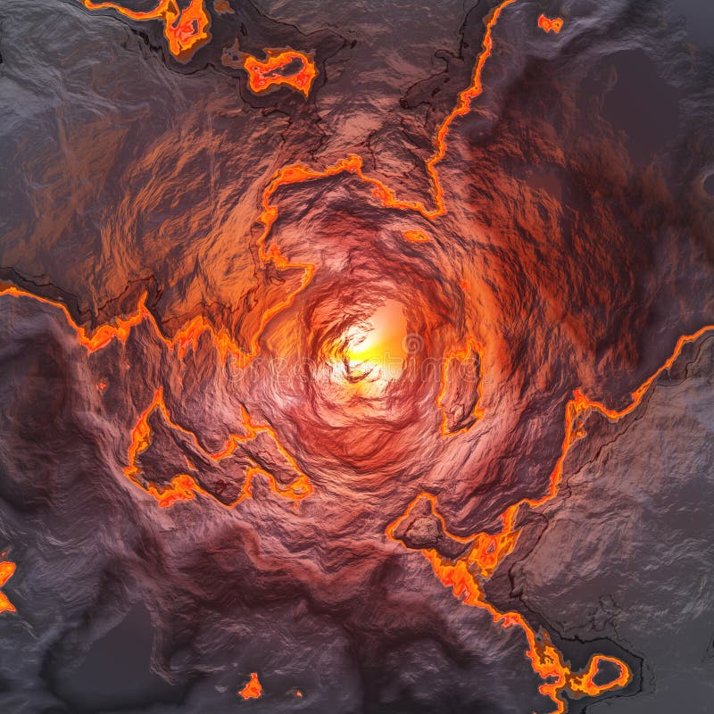 Erde und Magma stock abbildung. Illustration von abbildung - 21084071
