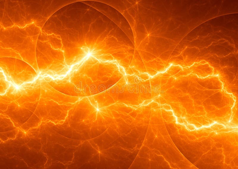 Abstrakte Orangefarbene Lichter Auf Transparentem Hintergrund. Helle ...