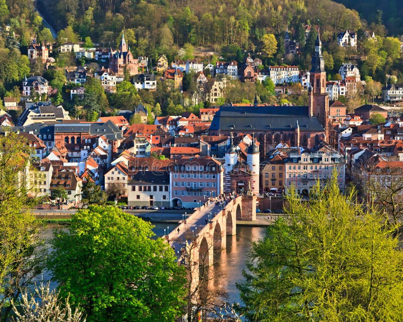 Heidelberg stock image. Image of castle, panoramic, monument - 18056509