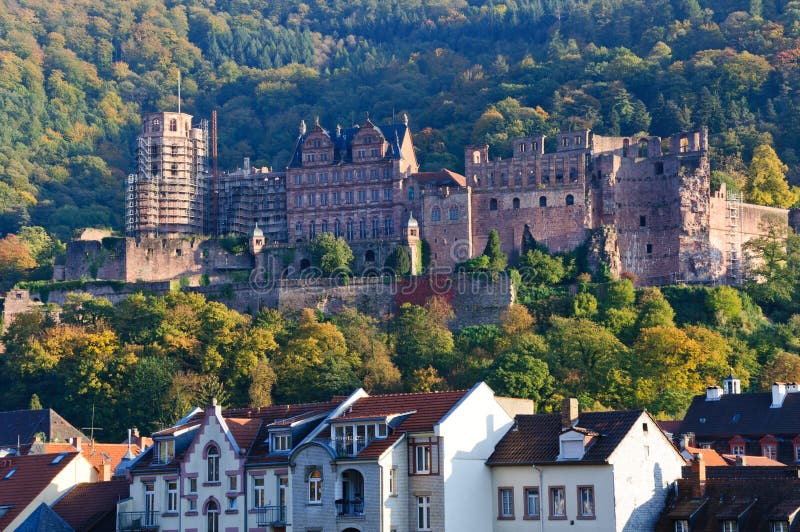 Heidelberg Castle In Germany Stock Image - Image of travel, landmark ...