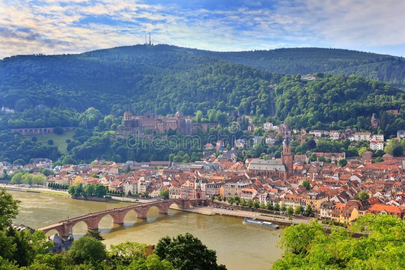 Heidelberg, Germany stock image. Image of germany, heidelberg - 34901185