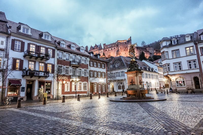Heidelberg, Germany stock photo. Image of beautiful - 168069714