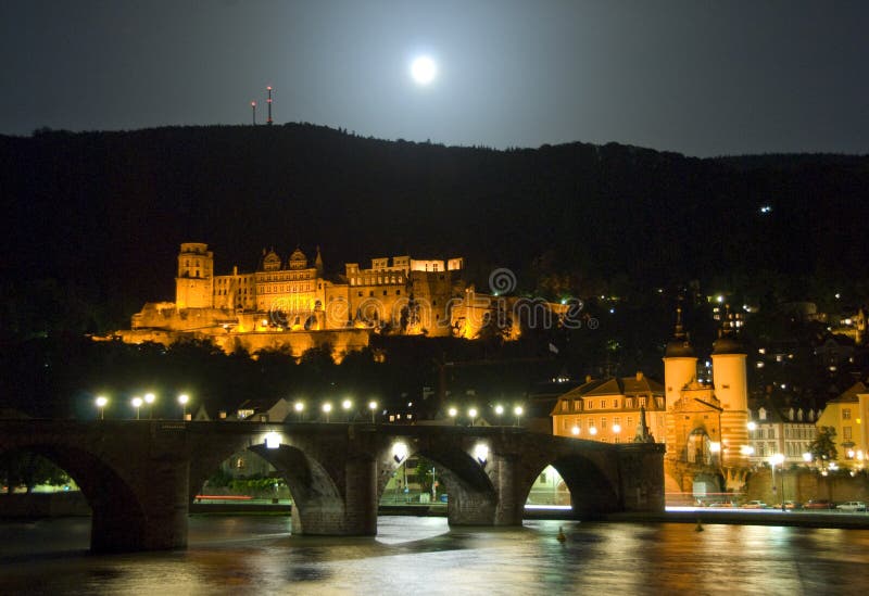 Heidelberg Castle, Germany stock photo. Image of fort - 6959736