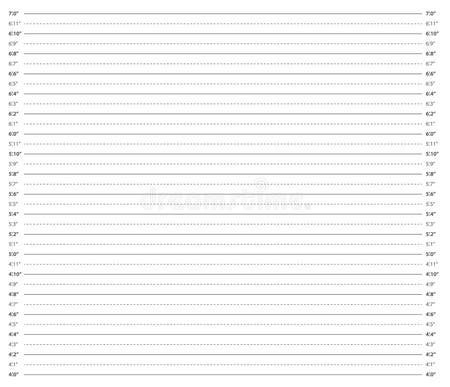 Police Height Chart Stock Illustrations – 380 Police Height Chart Stock ...