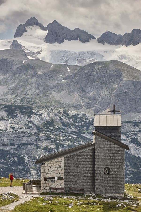 Heilbronn Chapel in Dachstein Krippenstein. Five Fingers Viewpoint ...