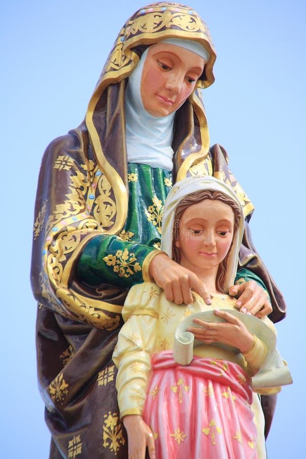 Sint-Anna stock foto. Image of heilig, maria, aantrekkelijkheid - 36006696