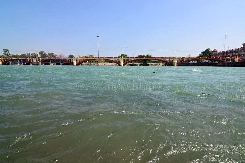 Heiliger Fluss der Ganges stockbild. Bild von indisch - 34488153