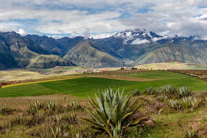 Heiliges Tal. Region Cusco, Provinz Urubamba, Peru Stockbild - Bild von ...