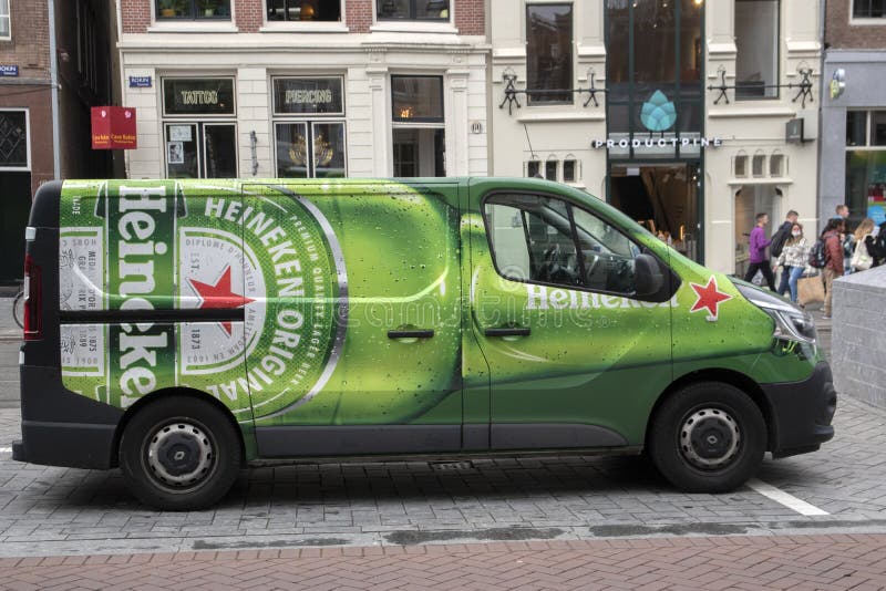 Heineken Beer Company Van at Amsterdam the Netherlands 16-8-2021 ...