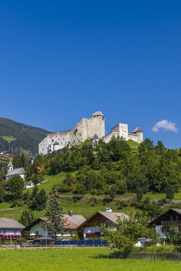 Heinfels Castle, East Tyrol, Austria Stock Photo - Image of stronghold ...