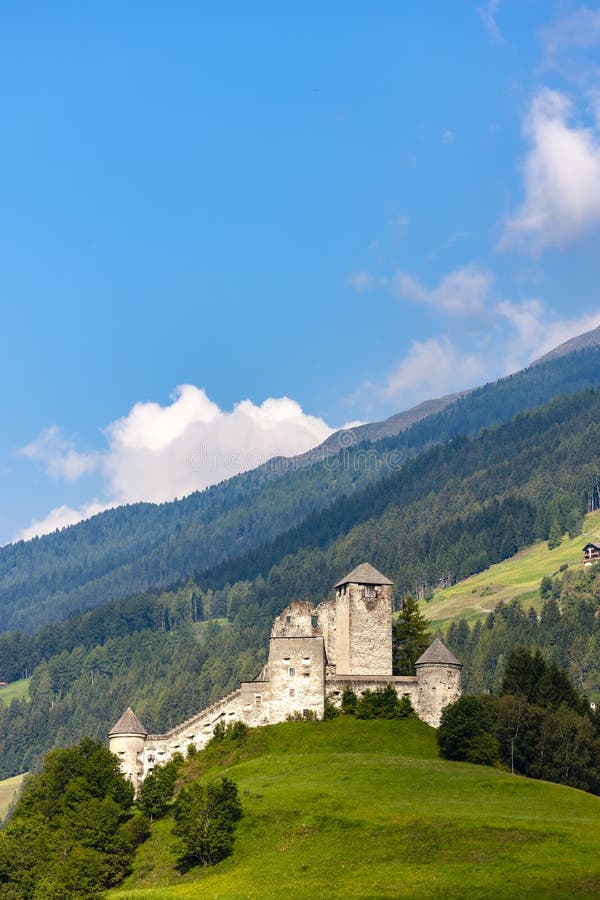 Heinfels Castle in Tyrol, Austria Stock Image - Image of burg ...