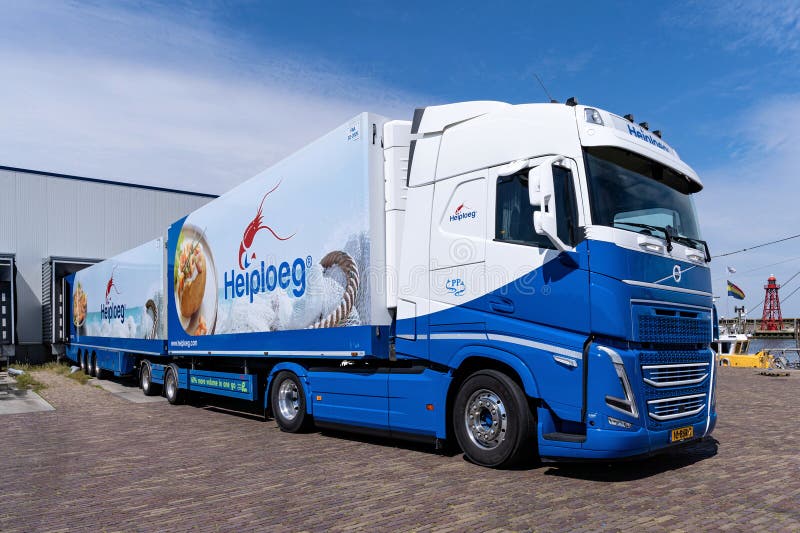 Heiploeg gigaliner truck editorial stock photo. Image of gigaliner ...