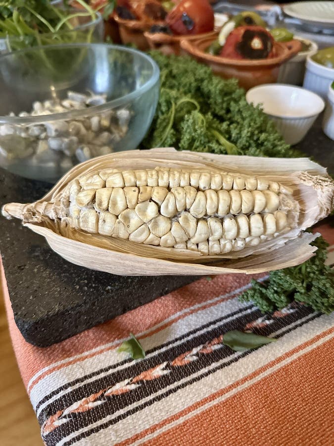 Heirloom Corn Close-Up (Mexico City, Mexico) Stock Photo - Image of ...