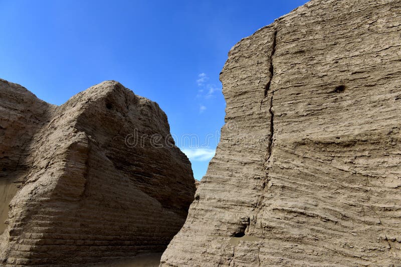 The Heishui city ruins stock image. Image of khoto, period - 48667089
