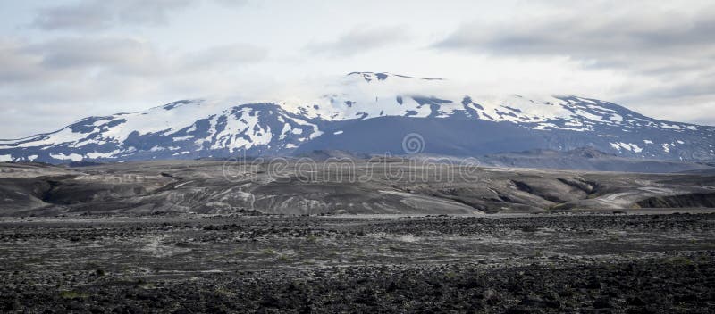 Hekla volcano, Iceland stock photo. Image of scenic, colorful - 60049028