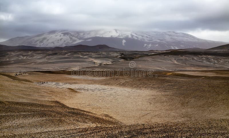 Hekla Vulkan stockfoto. Bild von landschaft, schön, berg - 25967598