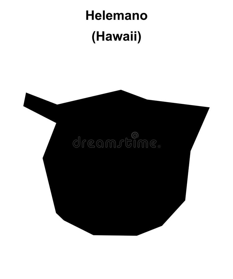 Helemano Outline Stock Illustrations – 1 Helemano Outline Stock ...