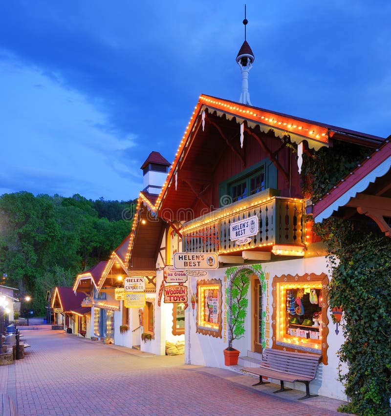 Helen, Georgia imagen editorial. Imagen de ciudad, apalache - 30890000