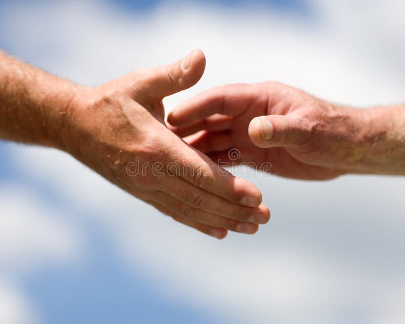 Helfende Hand stockbild. Bild von liebe, zicklein, hart - 10668397