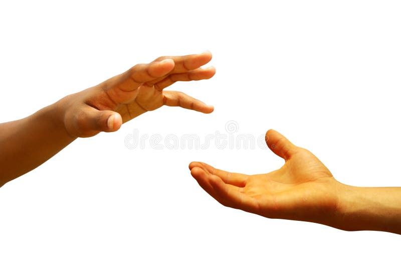 Helfende Hand stockbild. Bild von menschlich, freund, hand - 6486501