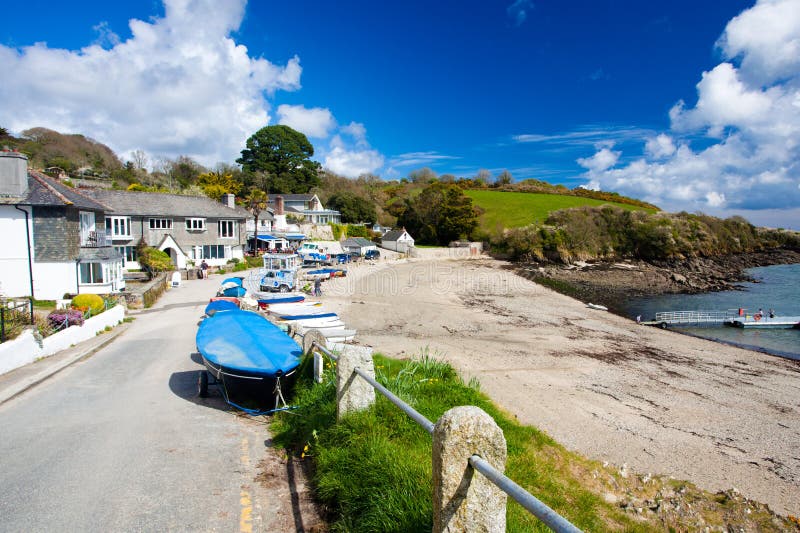 Helford Passage stock photo. Image of skies, england - 19256826