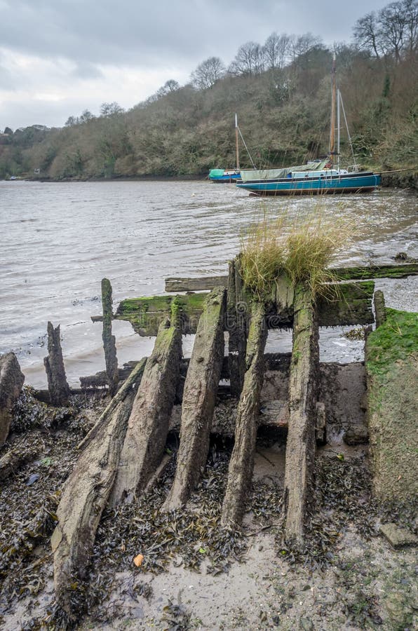 Helford Passage in Cornwall England Uk Stock Image - Image of kernow ...