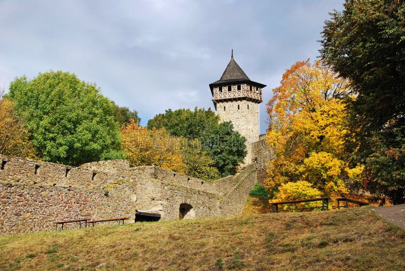Helfstyn castle stock image. Image of czech, gothic, ancient - 11385595