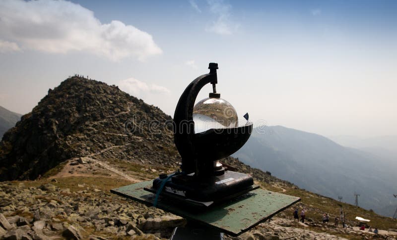 Heliógrafo foto de archivo. Imagen de nubes, eslovaquia - 21976820