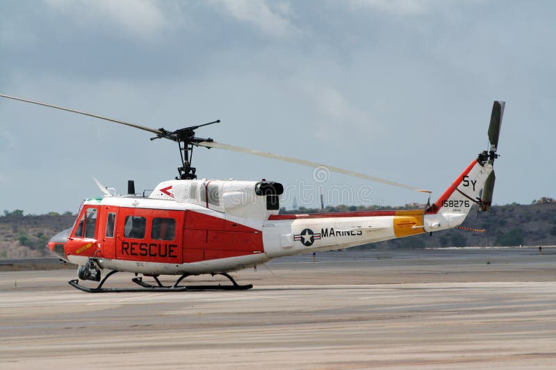 Helicóptero Del Rescate De Los E.E.U.U. Foto editorial - Imagen de ...