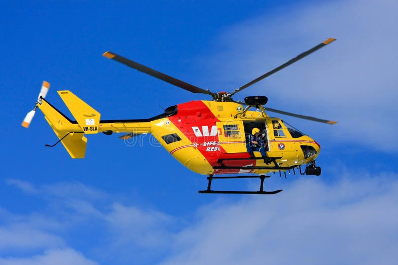 Equipo Del Helicóptero Del Rescate De Westpac En Puertos De Auckland ...