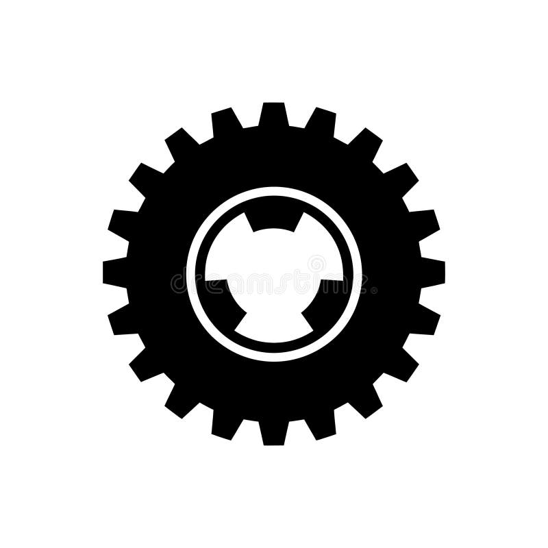 Helical gear icon stock vector. Illustration of helical - 306213775