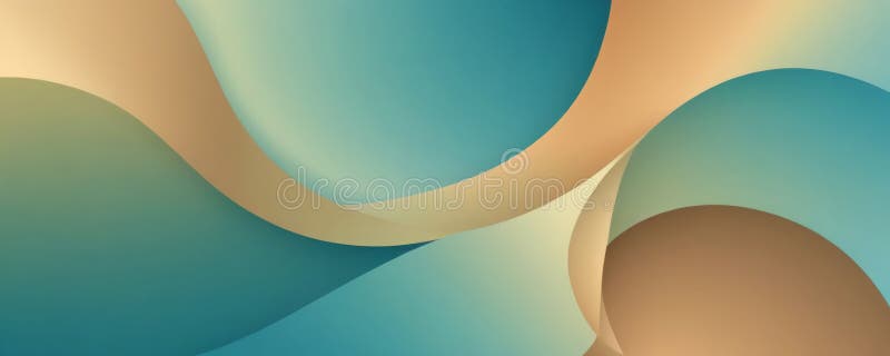 Helical Shapes in Aqua Tan stock photo. Image of background - 306348938