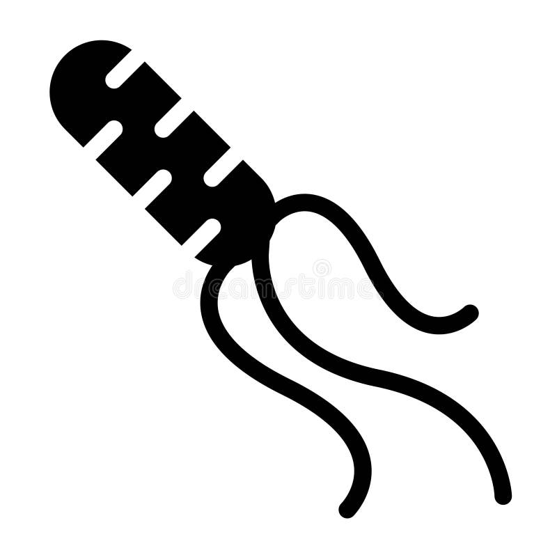 Helicobacter Pylori Vector Illustration, Solid Style Icon Stock Vector ...