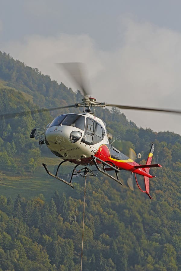 Helicopter editorial image. Image of flying, flight, clouds - 41101915