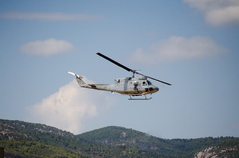 Helicopter bell uh 1 stock photo. Image of aviation, army - 91464268